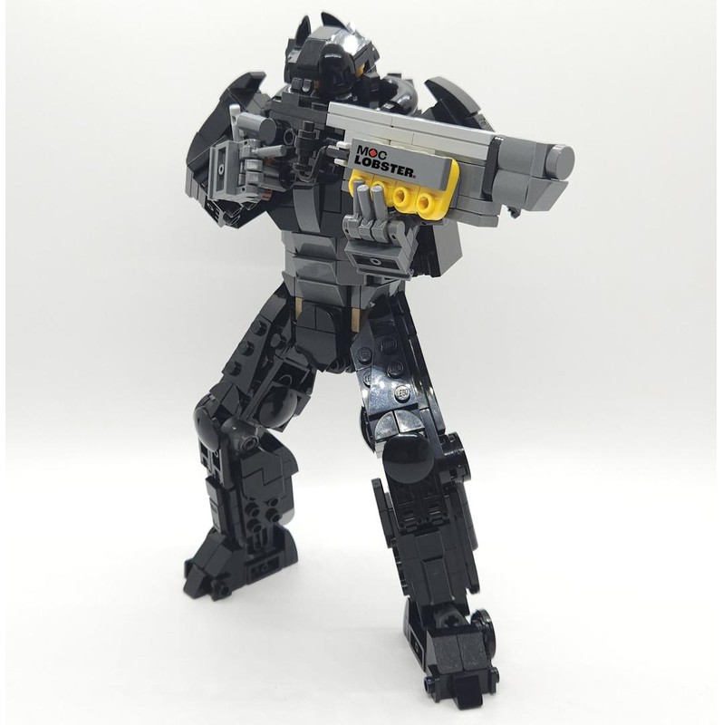 LEGO MOC Fallout: Enclave X-02 Power Armor by Moc_Lobster | Rebrickable ...