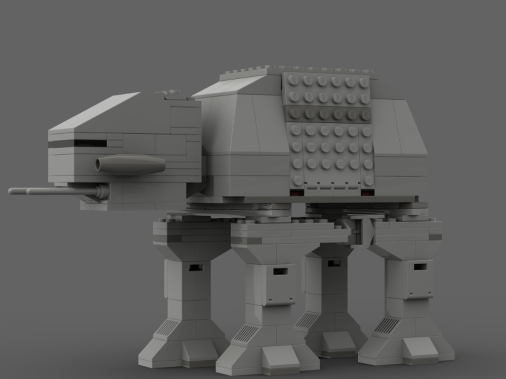LEGO MOC 1980s AT-AT by SeparatistBricks | Rebrickable - Build with LEGO