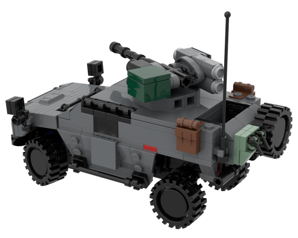LEGO MOC VN4 Scout Car by Somerslego | Rebrickable - Build with LEGO