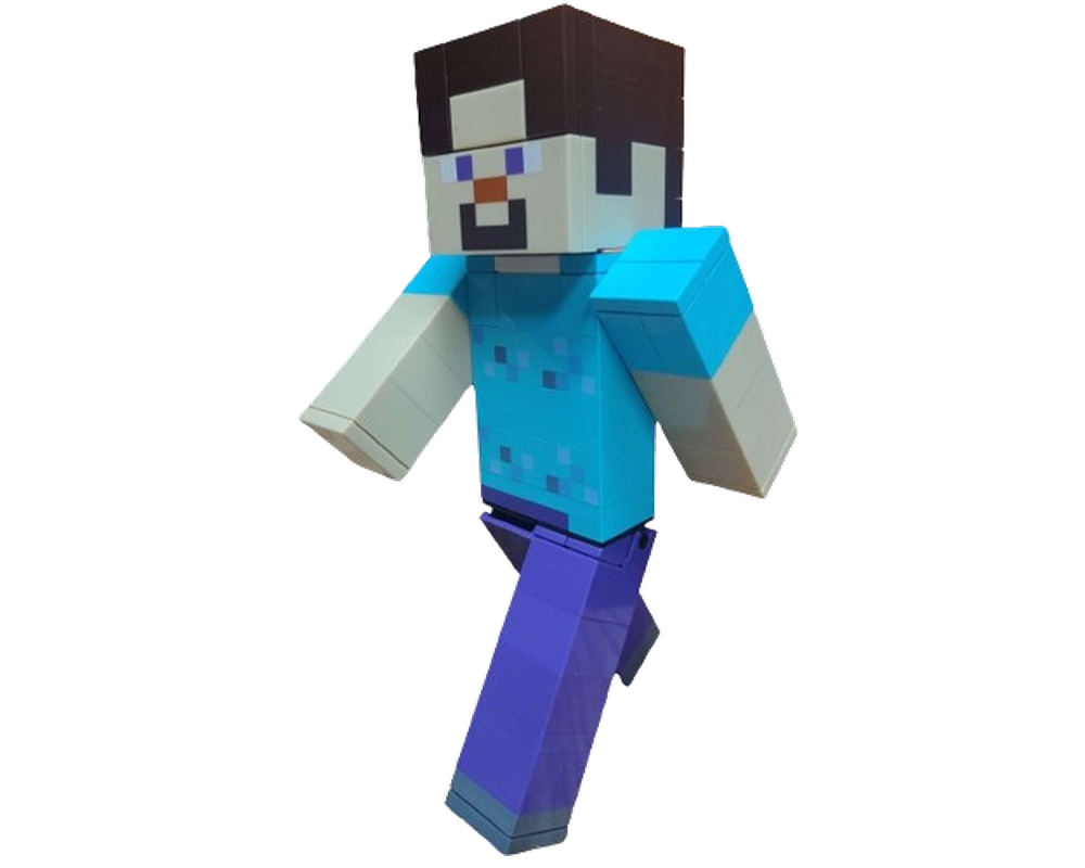 LEGO MOC Steve BigFig revisited by Jaggy | Rebrickable - Build with LEGO