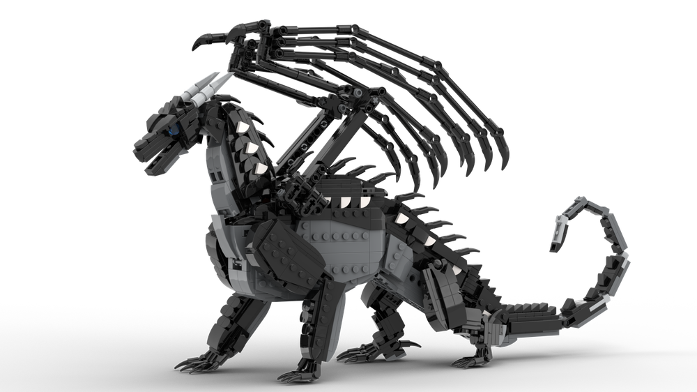 LEGO MOC NightWing (Wings of Fire) by Woffle Dude | Rebrickable - Build ...