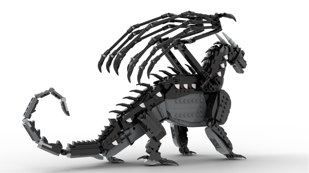 LEGO MOC NightWing (Wings of Fire) by Woffle Dude | Rebrickable - Build ...