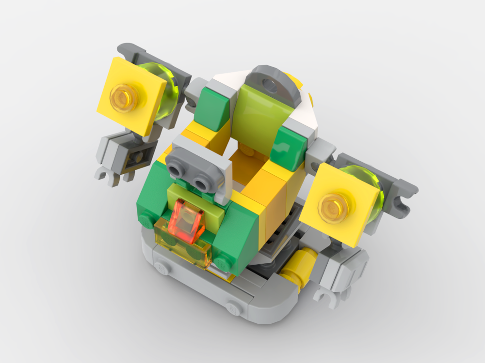 LEGO MOC Bumper Car - Industrial Robot by Agilinzzz | Rebrickable ...