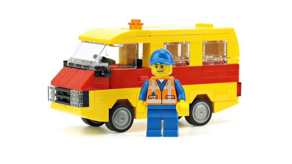 LEGO MOC Emergency services van by De_Marco | Rebrickable - Build with LEGO