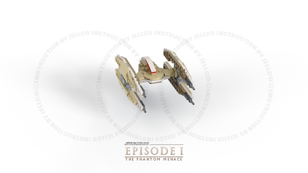 LEGO MOC Micro Size Vulture Droid Starfighter by jellco | Rebrickable ...