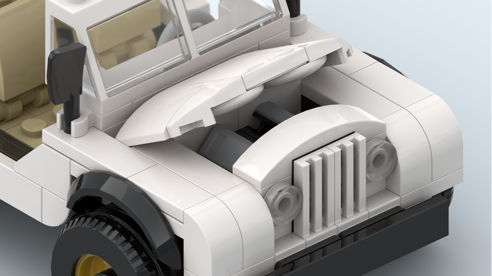 LEGO MOC 1979 Jeep CJ-7 - Daisy Duke's Jeep - 8 stud wide by ...