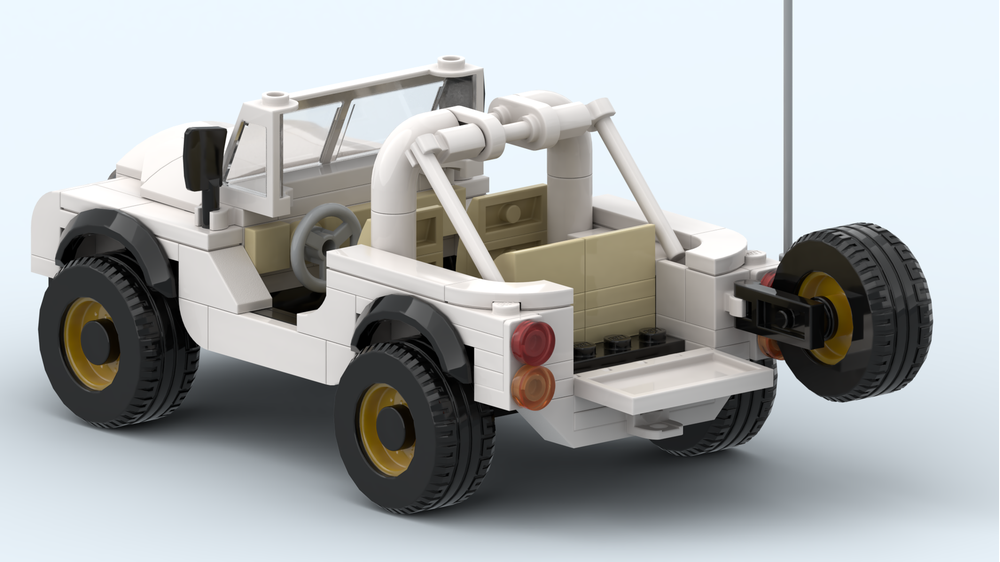 LEGO MOC 1979 Jeep CJ-7 - Daisy Duke's Jeep - 8 stud wide by ...