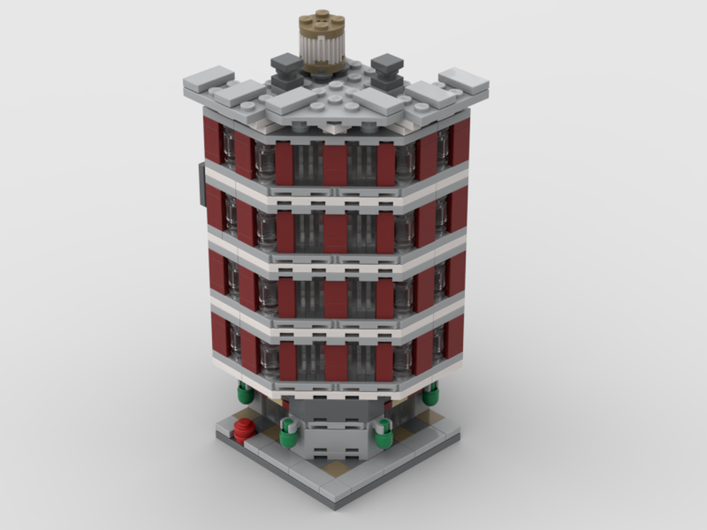 LEGO MOC Mini Modular - Office Building by Deadlywere | Rebrickable ...