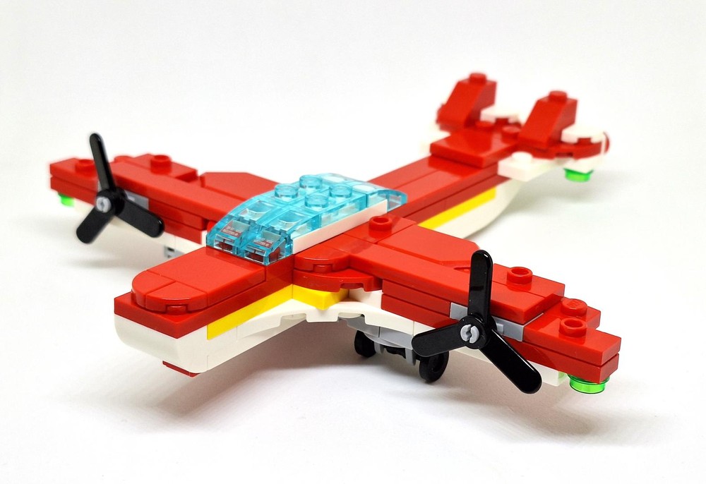 LEGO MOC 30669 x2 Huge Plane by PeterSzabo | Rebrickable - Build with LEGO