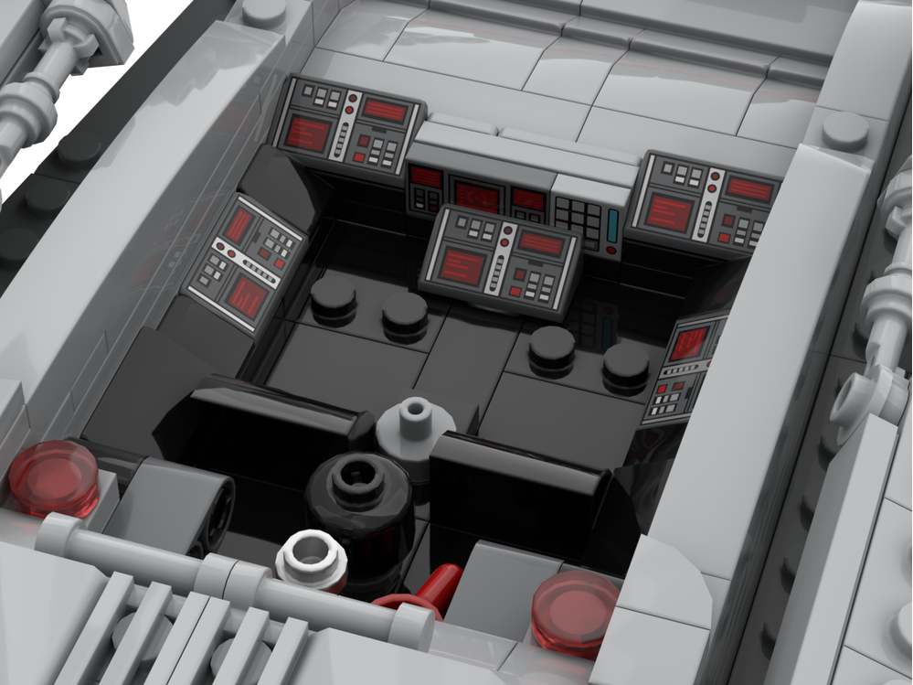 LEGO MOC TIE Reaper Attack Lander by Ant0noo | Rebrickable - Build with ...