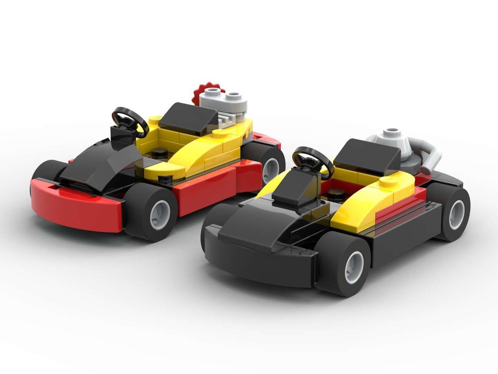 Lego Moc Karts In 90s Color By Bigchus Rebrickable Build With Lego