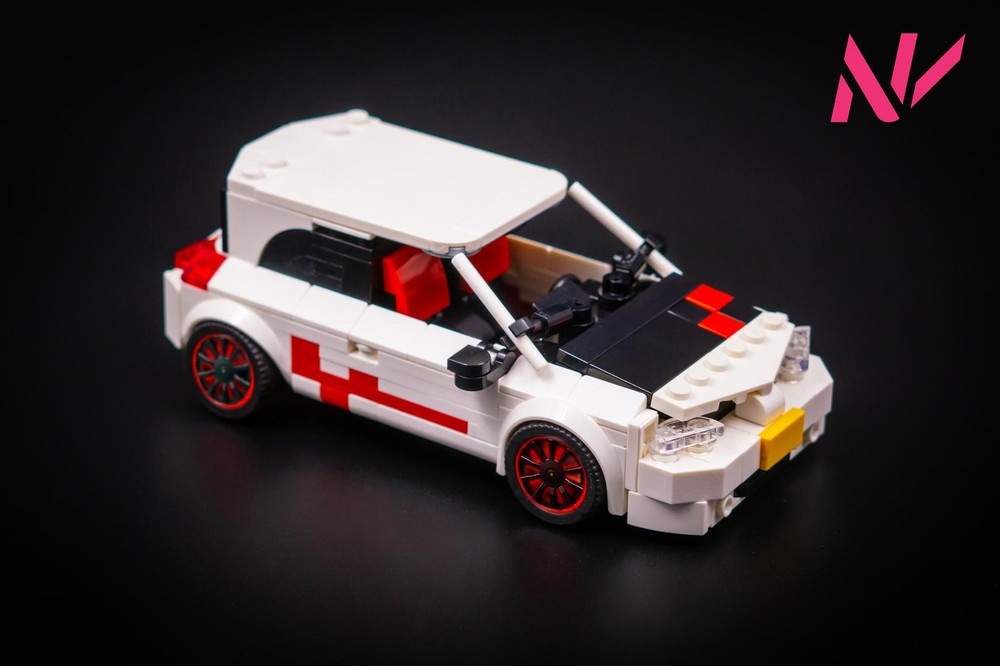 LEGO MOC Renault Megane R26.R by NV Carmocs | Rebrickable - Build with LEGO