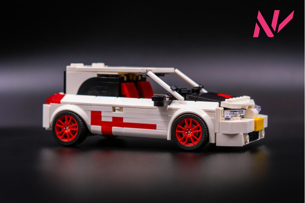 LEGO MOC Renault Megane R26.R by NV Carmocs | Rebrickable - Build with LEGO