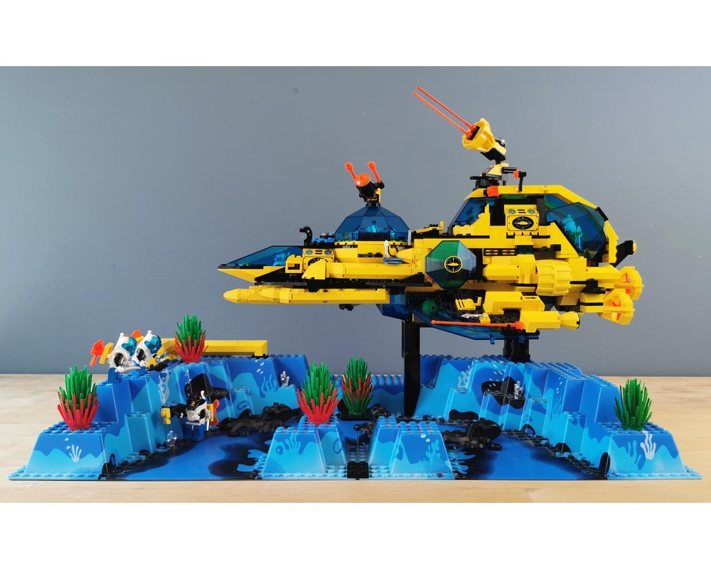 Lego Moc Aqua Nautilus By Brickvink Rebrickable Build With Lego