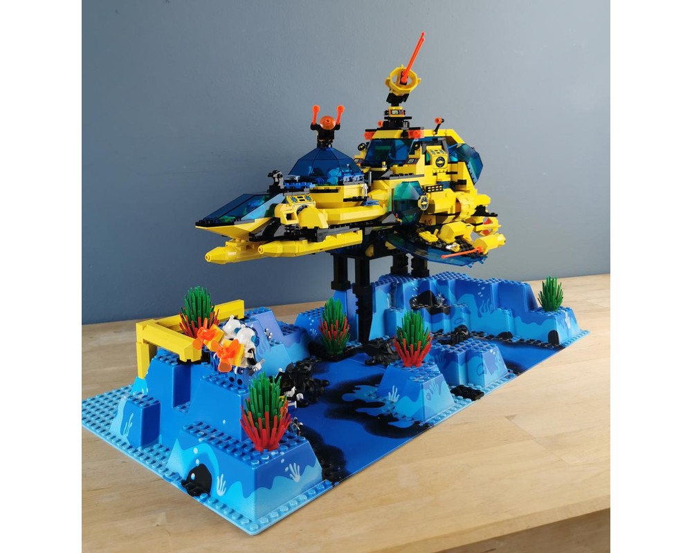 LEGO MOC Aqua Nautilus by BrickVink | Rebrickable - Build with LEGO
