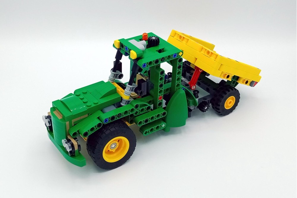 LEGO MOC 42168 Vintage Tipper Truck by Nequmodiva | Rebrickable - Build ...