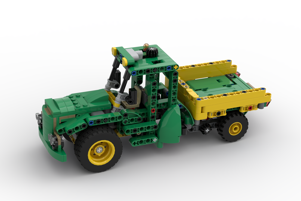LEGO MOC 42168 Vintage Tipper Truck by Nequmodiva | Rebrickable - Build ...