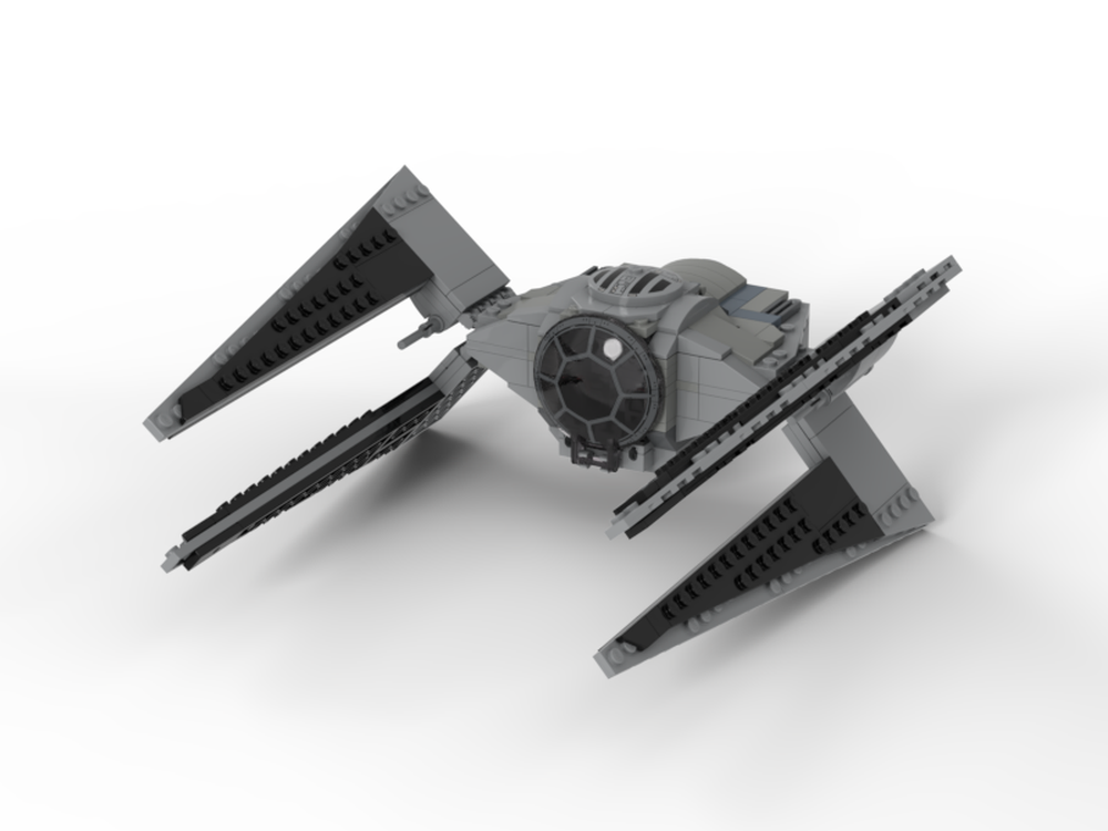 LEGO MOC TIE Hunter by Lwhekk | Rebrickable - Build with LEGO