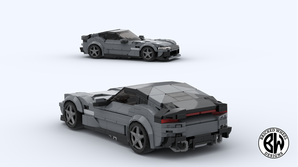 LEGO MOC Ferrari 12 Cilindri by BrickedWheel | Rebrickable - Build with ...