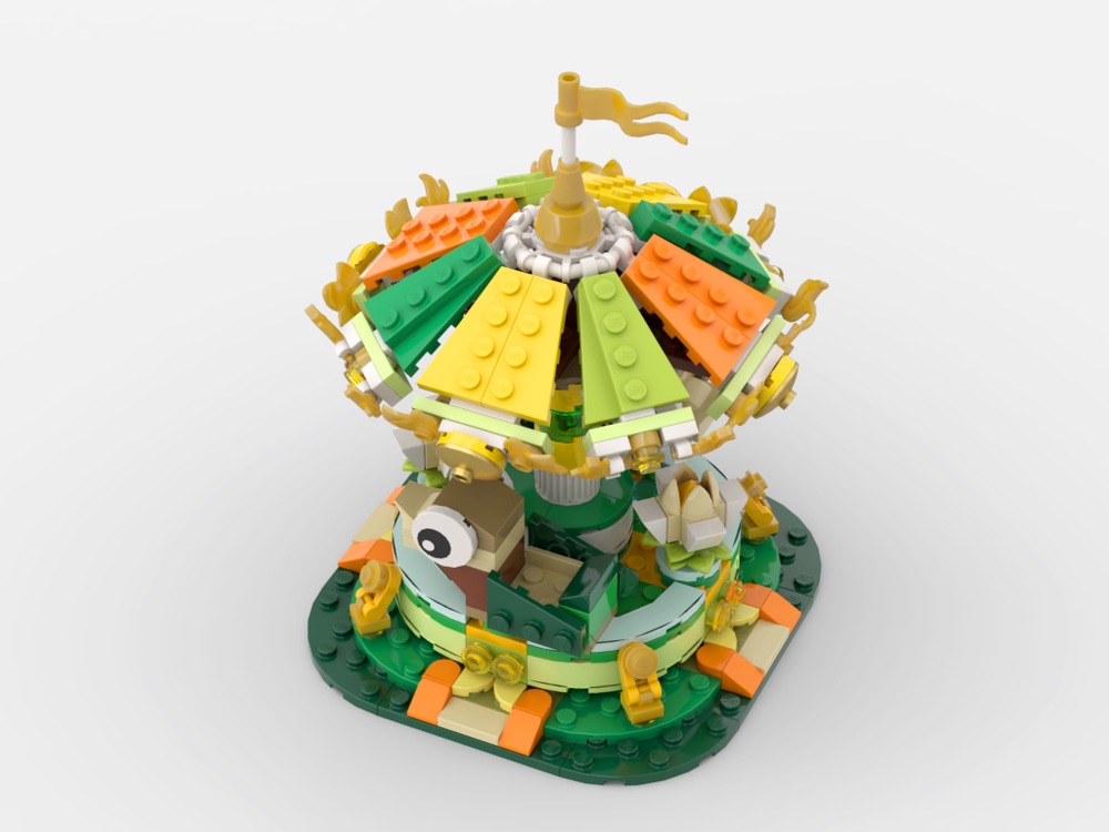 LEGO MOC Carousel - Run Run Duck by Agilinzzz | Rebrickable - Build ...