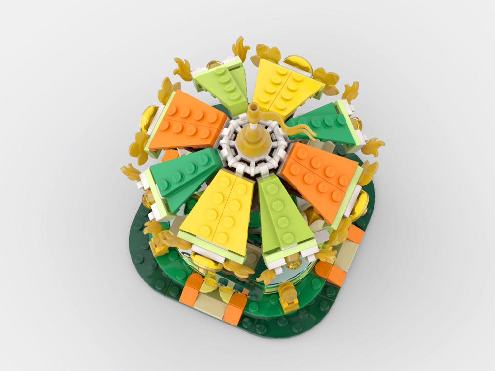 LEGO MOC Carousel - Run Run Duck by Agilinzzz | Rebrickable - Build ...