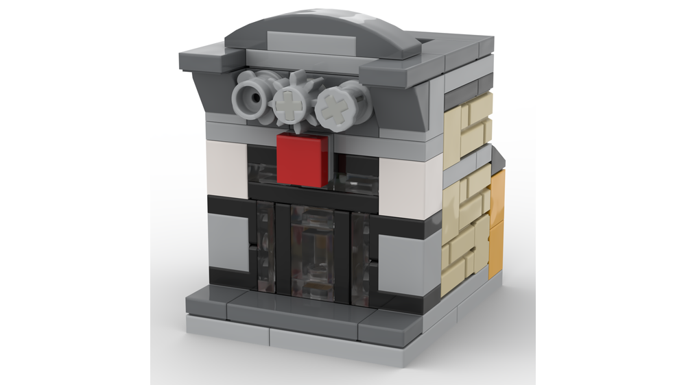 LEGO MOC Micro Modular LEGO Store - Tiny 910009 by The0x539 ...