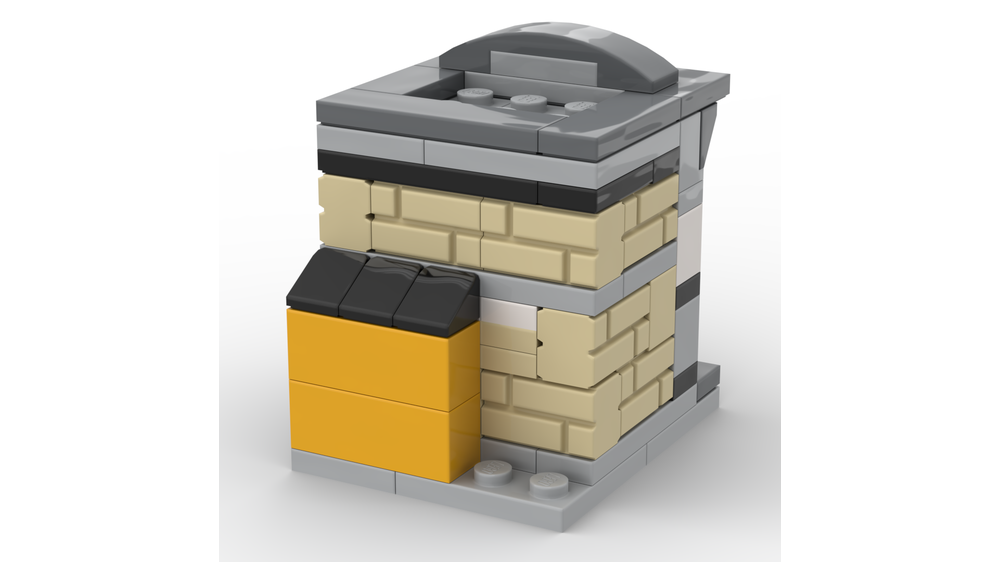 LEGO MOC Micro Modular LEGO Store - Tiny 910009 by The0x539 ...