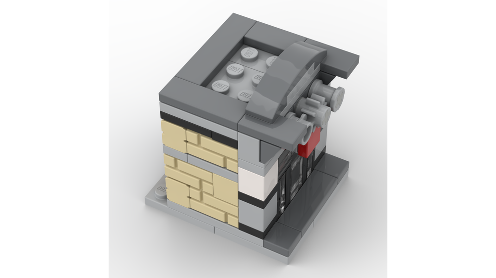 LEGO MOC Micro Modular LEGO Store - Tiny 910009 by The0x539 ...