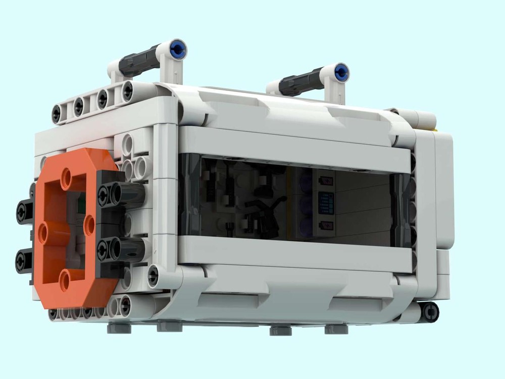 LEGO MOC Garage module small (Technic Space and City Space) by zz0025 ...