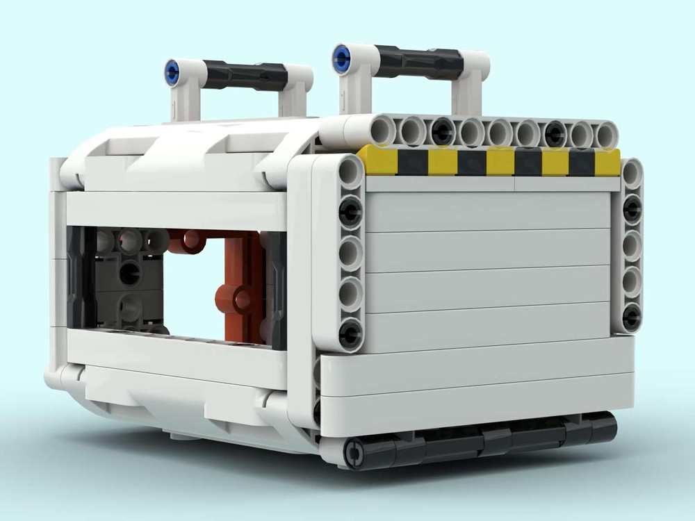 LEGO MOC Garage module small (Technic Space and City Space) by zz0025 ...