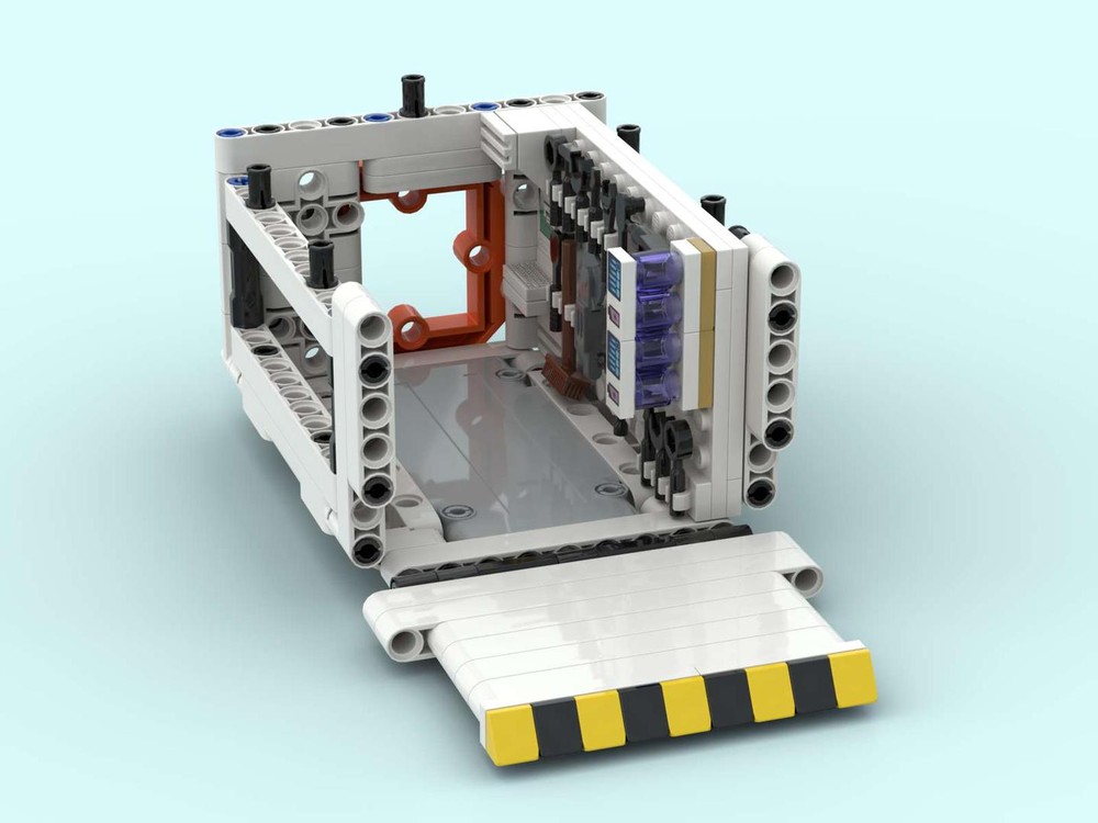 LEGO MOC Garage module small (Technic Space and City Space) by zz0025 ...