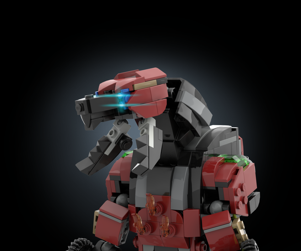 LEGO MOC Fireclaw (Horizon) by studder_builds | Rebrickable - Build ...