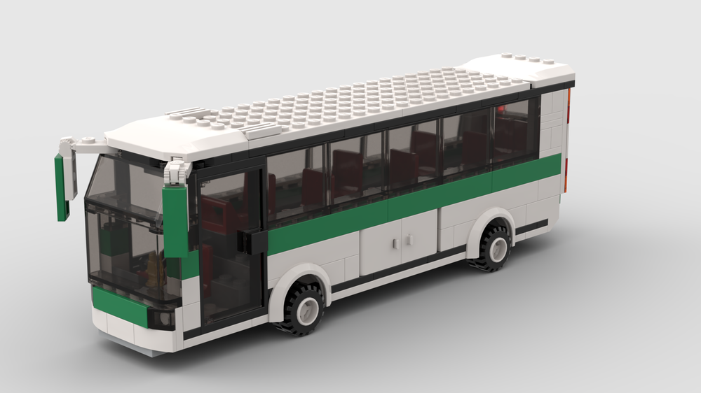 LEGO MOC Coach Bus by myllee | Rebrickable - Build with LEGO