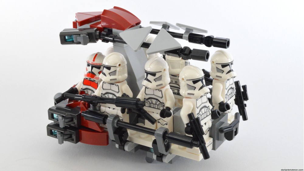 LEGO MOC Clone Carrier by dorianbricktron | Rebrickable - Build with LEGO