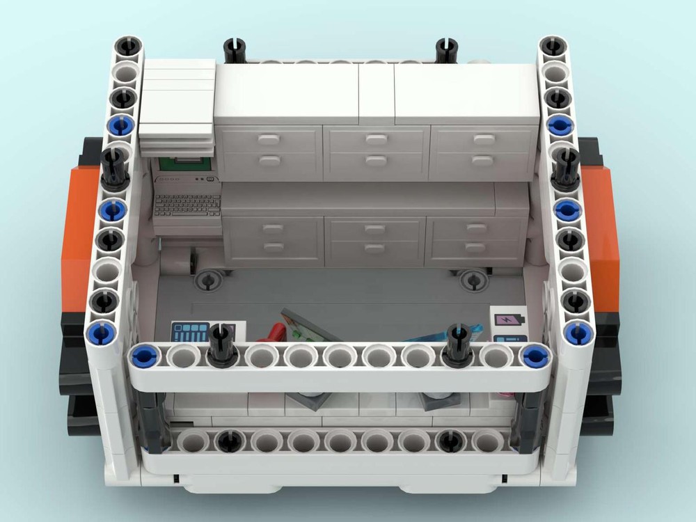 LEGO MOC Repair shop module small (Technic Space and City Space) by ...