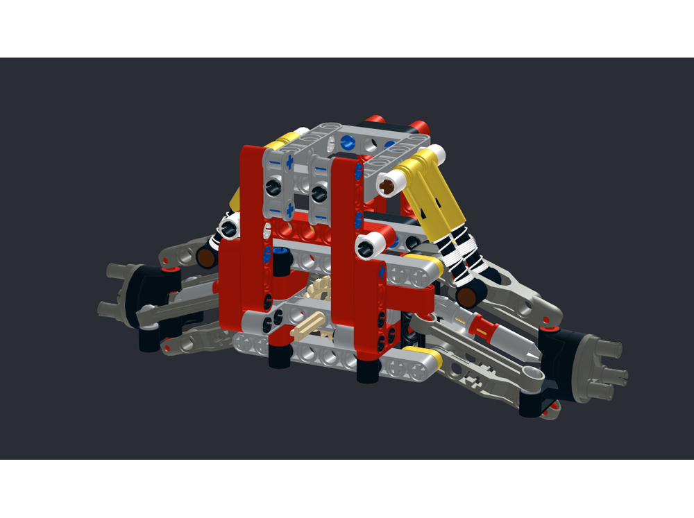 LEGO MOC-184249 Rear Suspension by BossBuilder | Rebrickable - Build ...