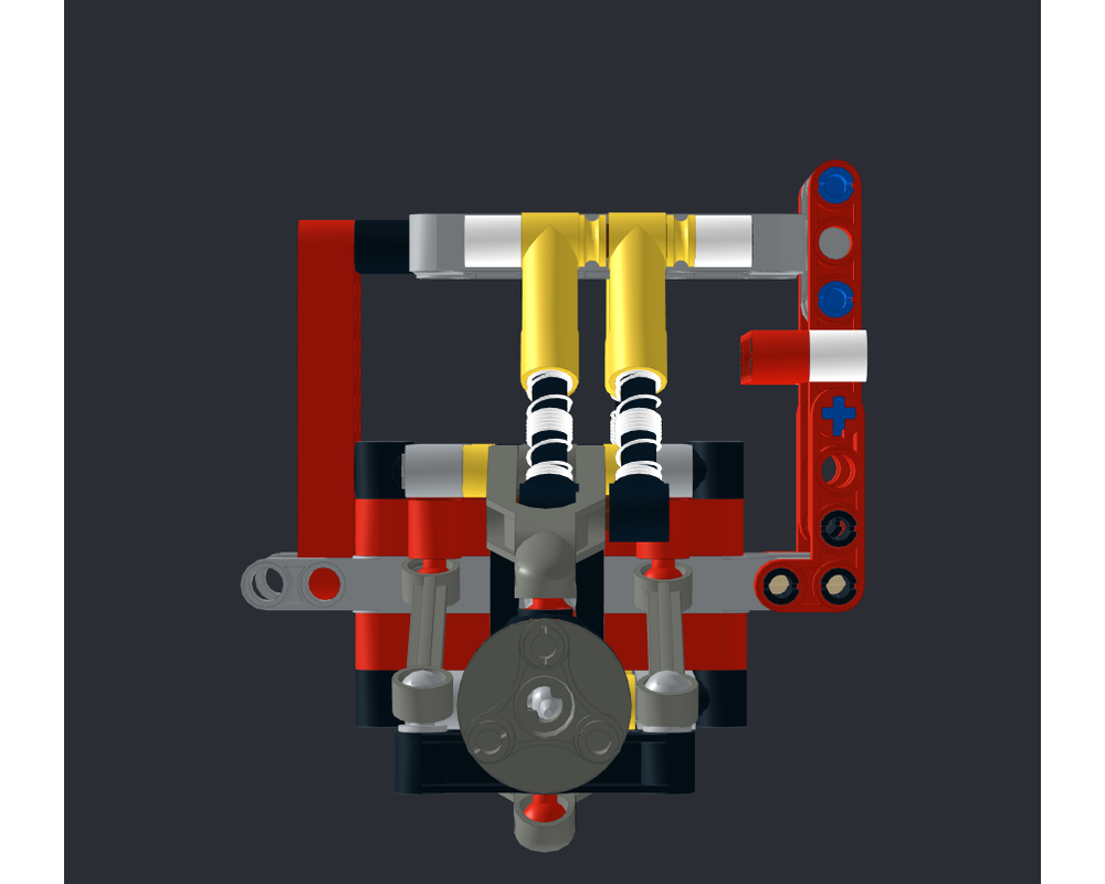 LEGO MOC Rear Suspension by BossBuilder | Rebrickable - Build with LEGO