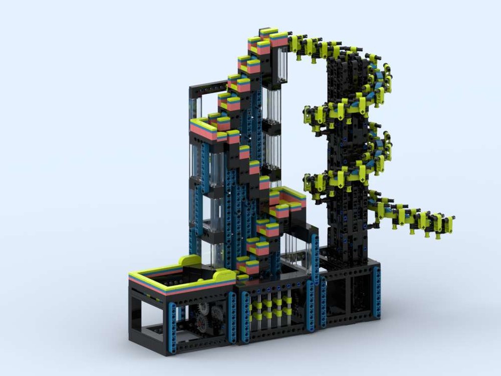 LEGO MOC High Stepper Lego GBC Module by jjsherm2 | Rebrickable - Build ...