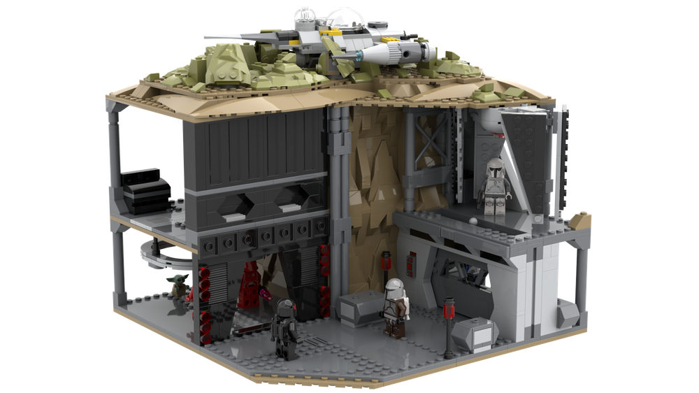 LEGO MOC Moff Gideon's Imperial Base on Mandalore by JaydenIrwin ...