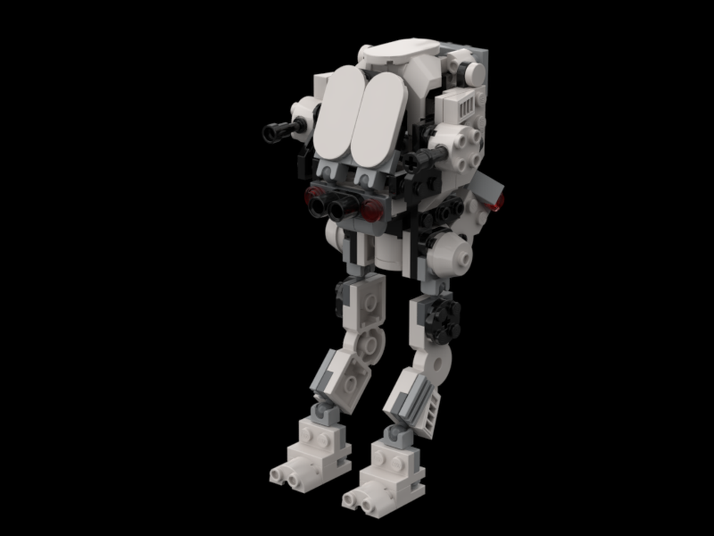 LEGO MOC Star Wars AT-ST by glacenougat | Rebrickable - Build with LEGO