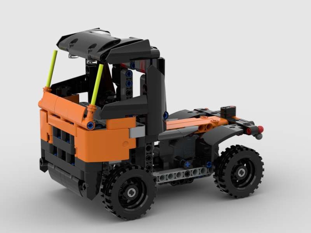 LEGO MOC Truck (42166 B-Model) by T-Engineering | Rebrickable - Build ...