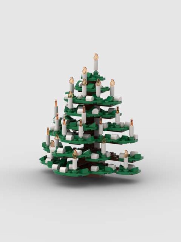 LEGO MOC Christmas tree by Dimi_kristof | Rebrickable - Build with LEGO