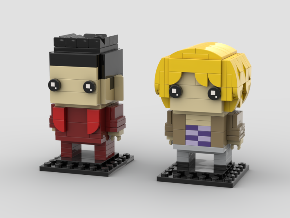 LEGO MOC Zoolander Brickheadz - The Walk-Off by flavorbricks ...