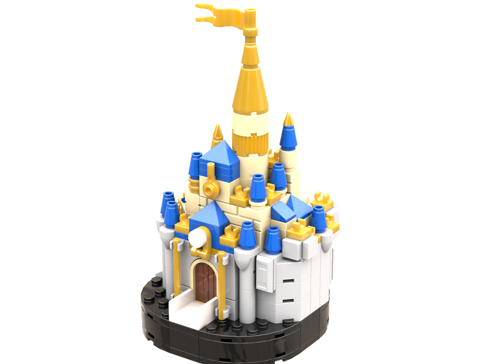 LEGO MOC Mini castle by 菲菲家的金子 | Rebrickable - Build with LEGO