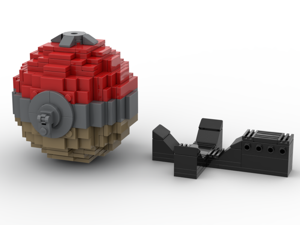 LEGO MOC PokeBall Arceus by Jedi Plb | Rebrickable - Build with LEGO