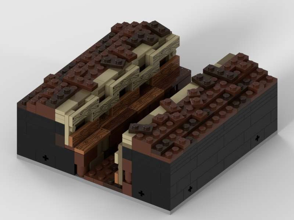 LEGO MOC Modular Trench - Straight with Firestep by mikey2110 ...
