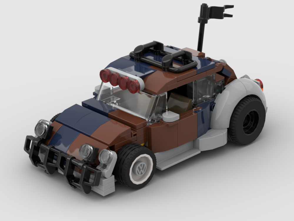 LEGO MOC 1969 Volkswagen Beetle Rat Rod by toms8wides | Rebrickable ...