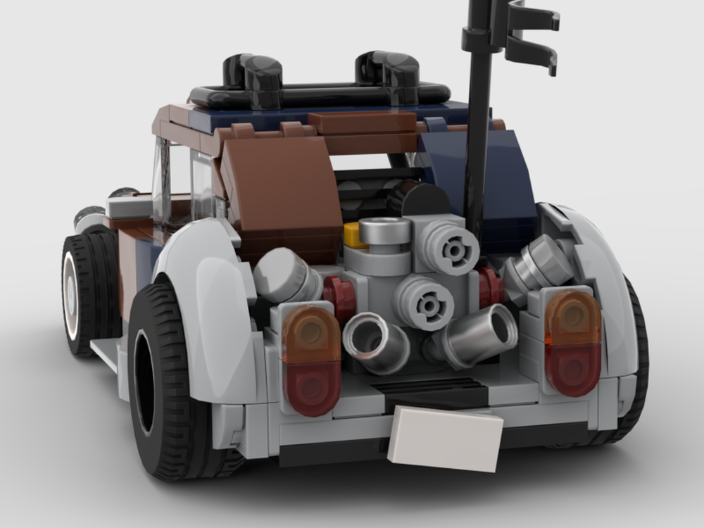 LEGO MOC 1969 Volkswagen Beetle Rat Rod by toms8wides | Rebrickable ...
