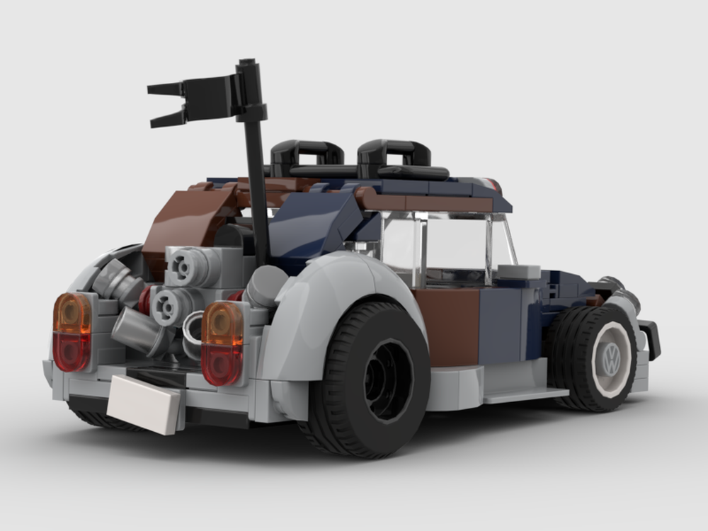 LEGO MOC 1969 Volkswagen Beetle Rat Rod by toms8wides | Rebrickable ...