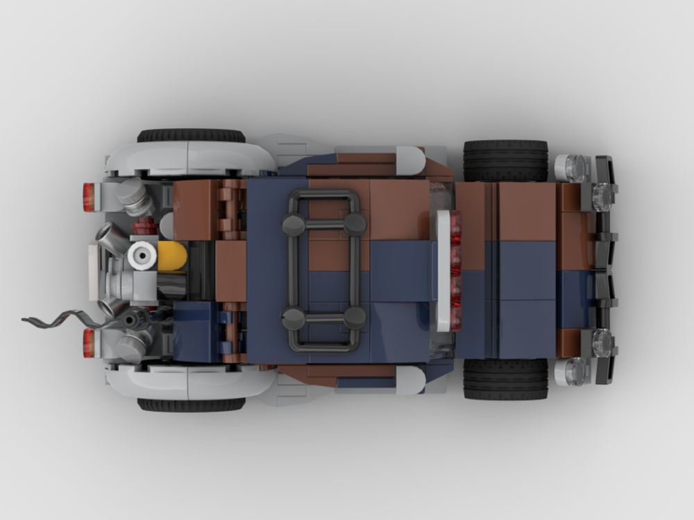 LEGO MOC 1969 Volkswagen Beetle Rat Rod by toms8wides | Rebrickable ...